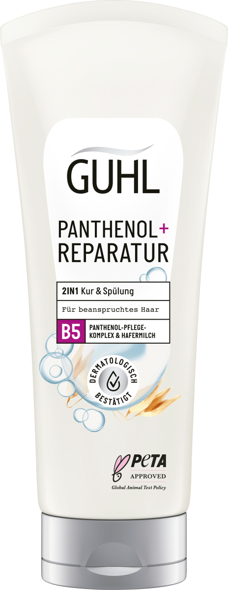 GUHL Haarkur & Conditioner 2in1 Panthenol + Reparatur, 200 ml dauerhaft ...