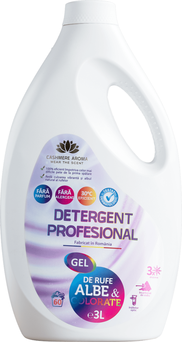 CASHMERE AROMA Detergent lichid rufe Albe&Color 60 spălări, 3 l | dm.ro