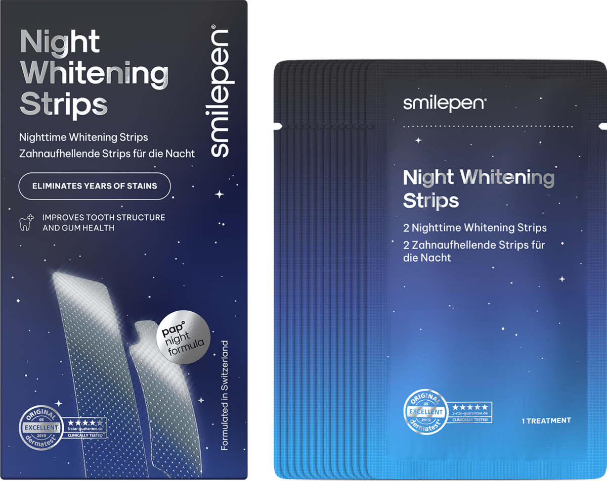 smilepen Night Whitening Strips, 10 St | dm.at