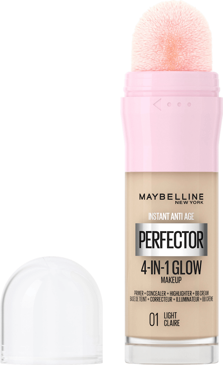 Maybelline New York Foundation 4in1 Instant Perfector Glow 01 Light ...