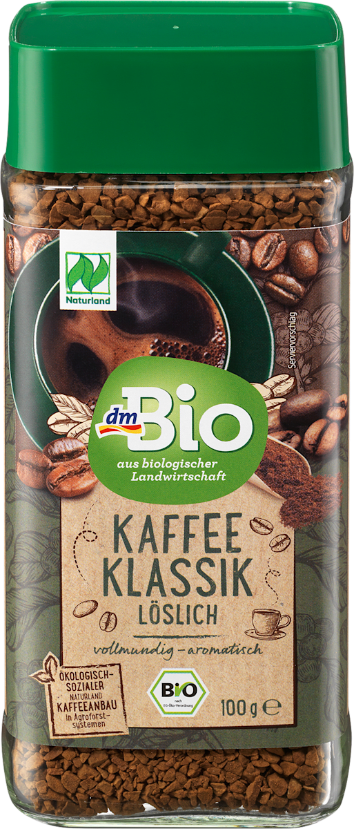 dmBio Instant kafa Klassik, 100 g | dm-drogeriemarkt.ba