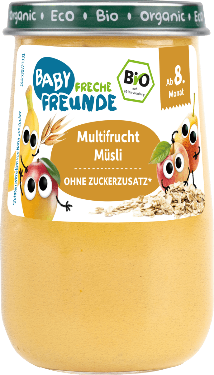 Freche Freunde Frucht und Getreide Multifrucht Müsli ab dem 8. Monat, 190 g dauerhaft günstig ...