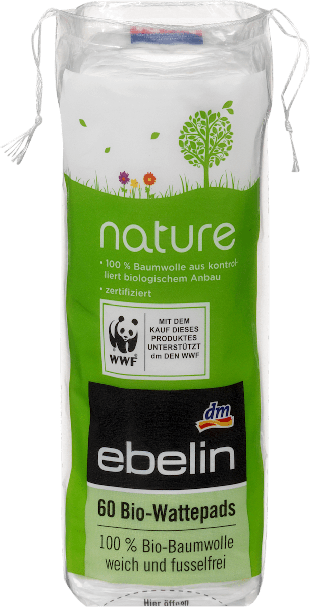 ebelin Wattepads Bio, 60 St dauerhaft günstig online kaufen | dm.de