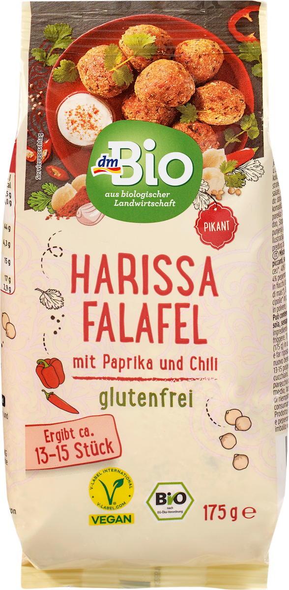 dmBio Harissa Falafel, 175 g dauerhaft günstig online kaufen | dm.de