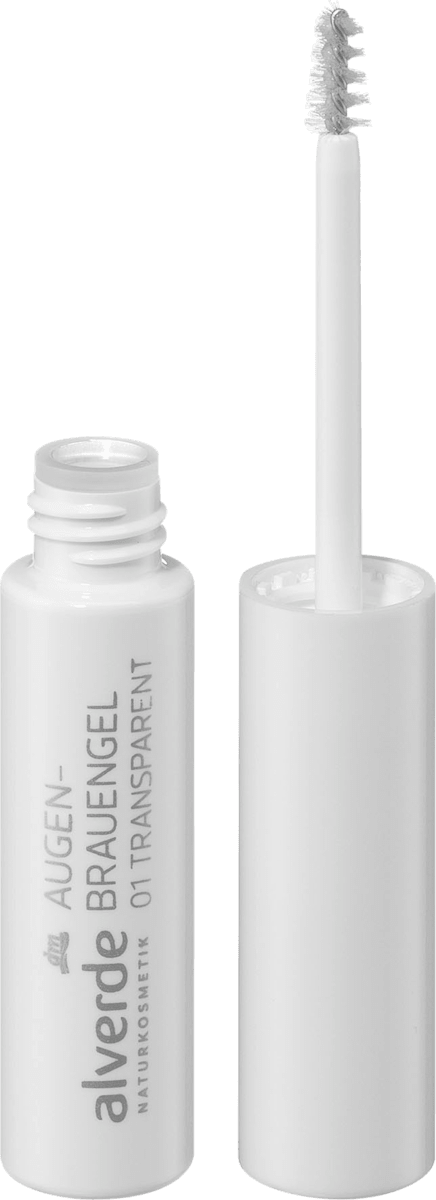 alverde NATURKOSMETIK Gel de sprâncene Mini Nr.01 transparent, 3 ml | dm.ro