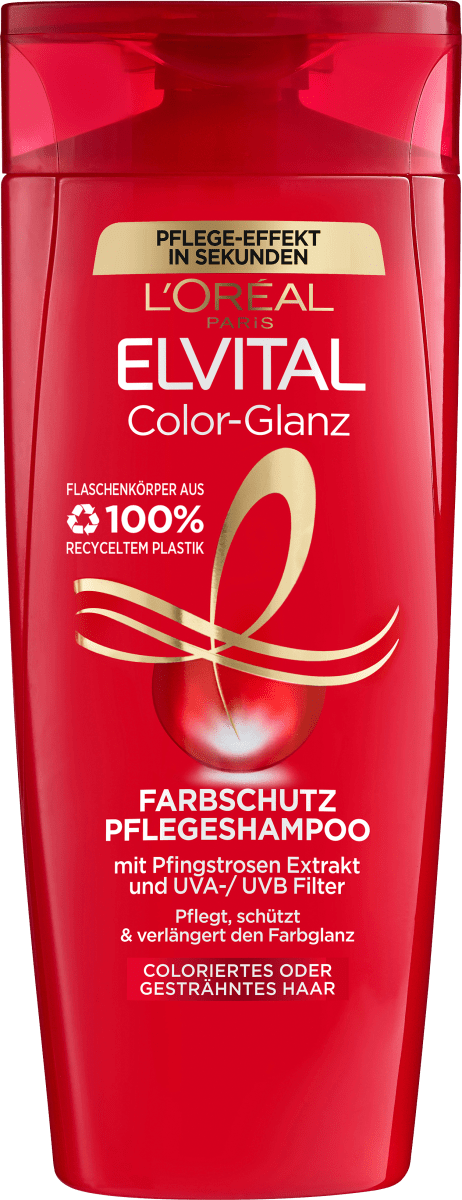 L'ORÉAL PARiS ELVITAL Color-Glanz Pflegeshampoo, 400 ml | dm.at