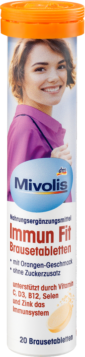 Mivolis šumivé tablety Immun Fit, 80 g | dm.cz