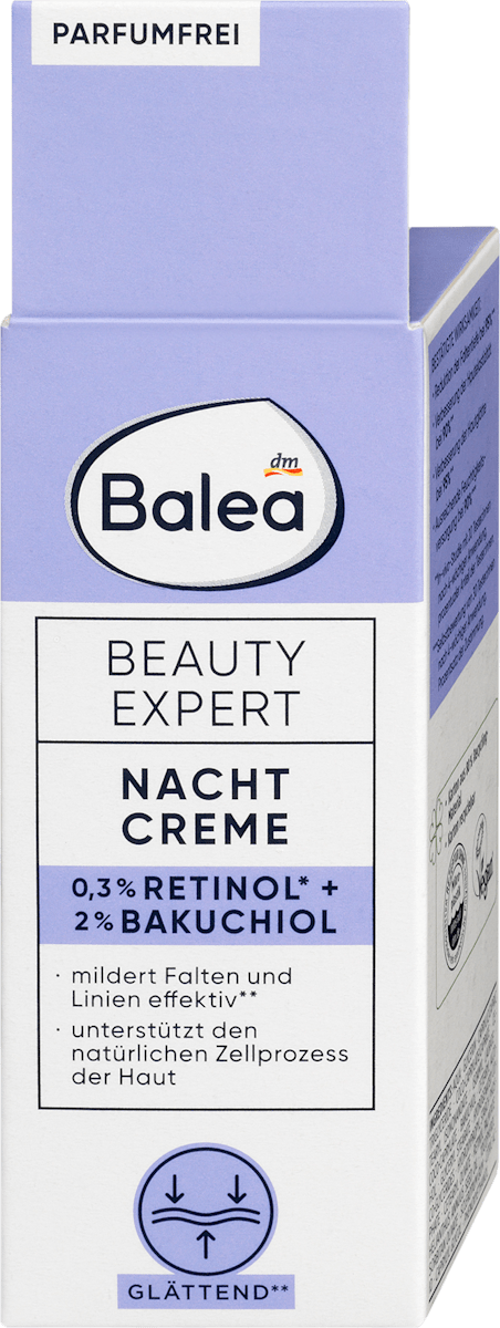 Balea Beauty Expert pleťový noční krém Retinol, 30 ml | dm.cz