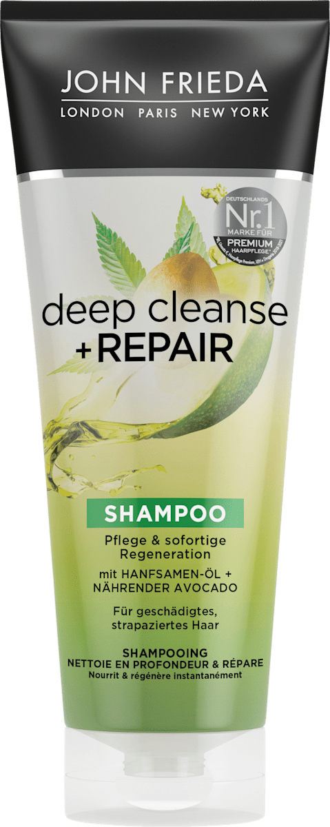John Frieda Shampoo deep cleanse & Repair, 250 ml dauerhaft günstig online kaufen | dm.de
