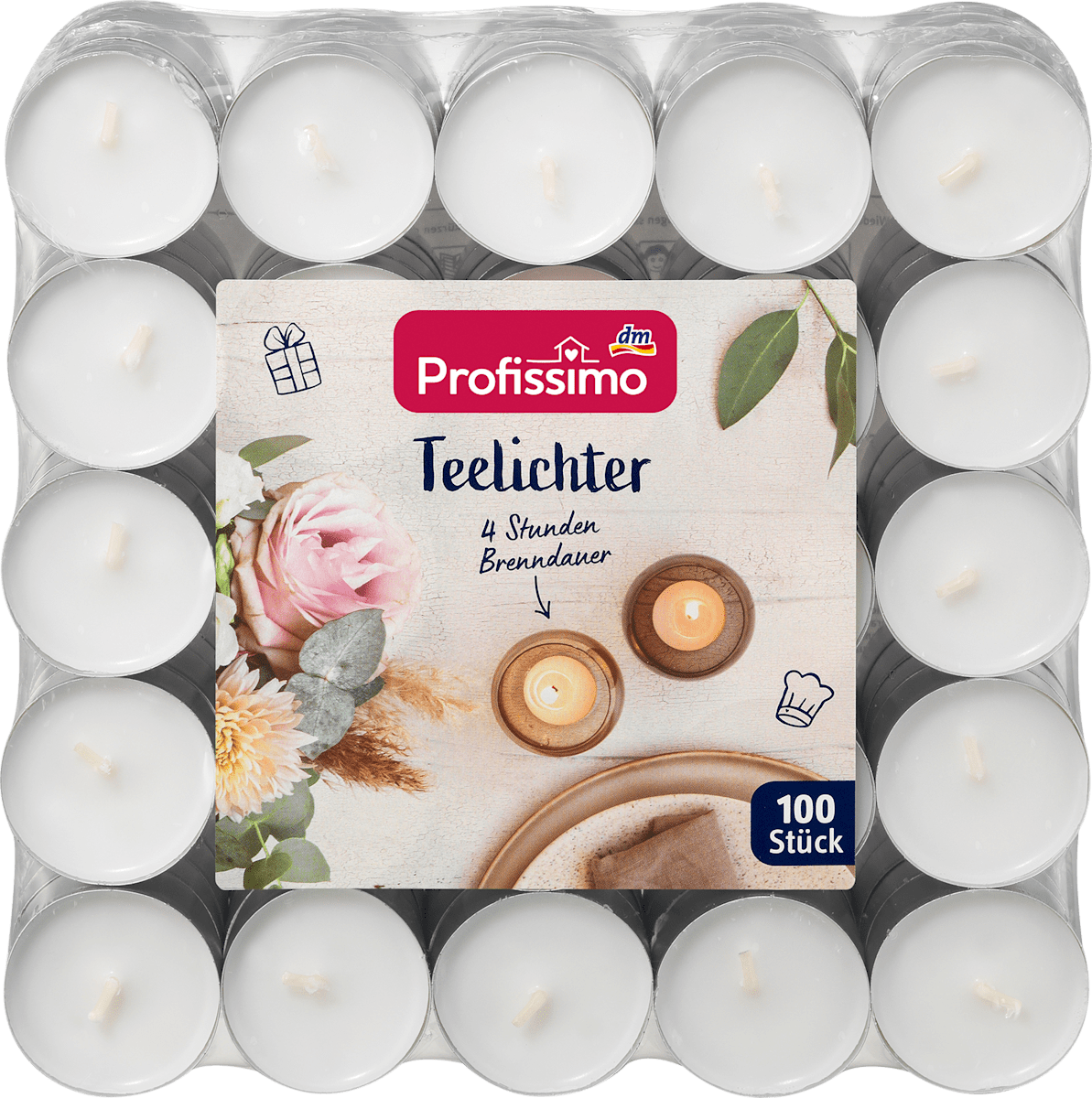 Profissimo Lučice – bijele, 100 kom. | dm.hr