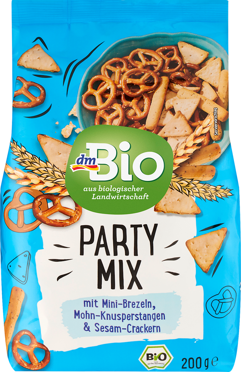 dmBio Knabbergebäck Party Mix, 200 g | dm.at