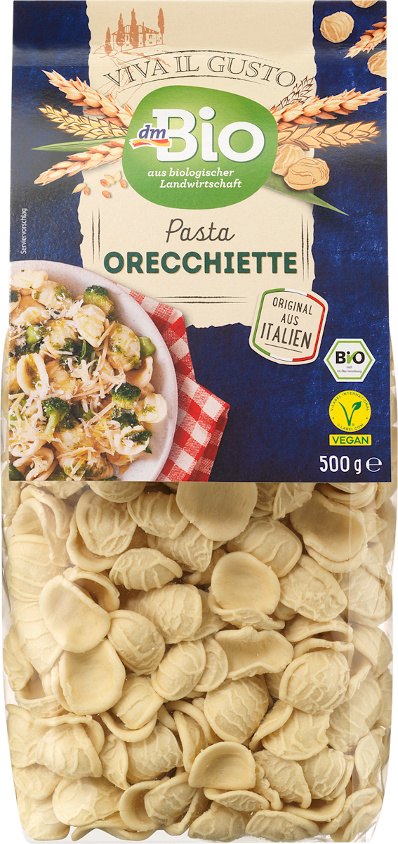 dmBio Viva il Gusto Pasta Orecchiette, 500 g | dm.at