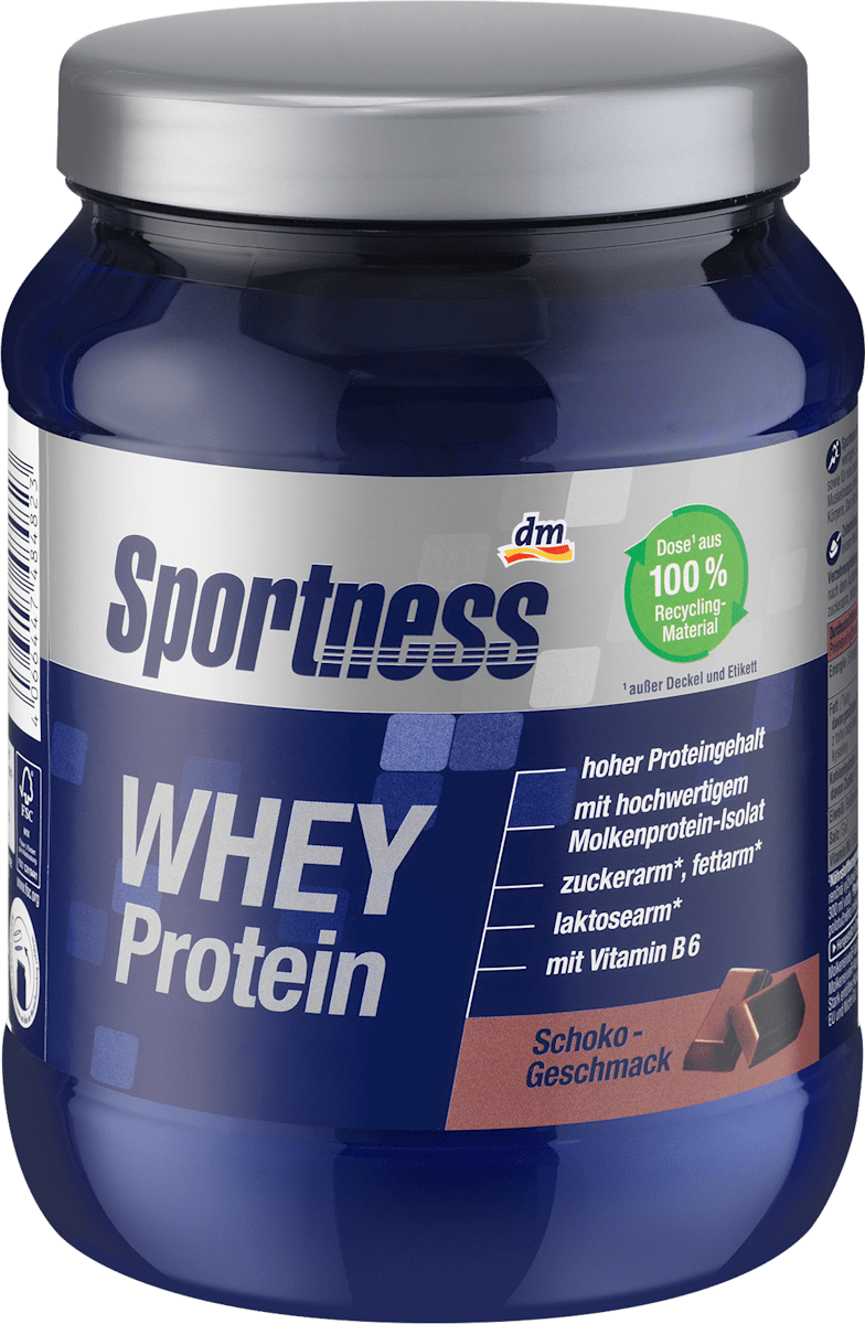 Sportness WHEY protein s čokoládovou příchutí, 450 g | dm.cz