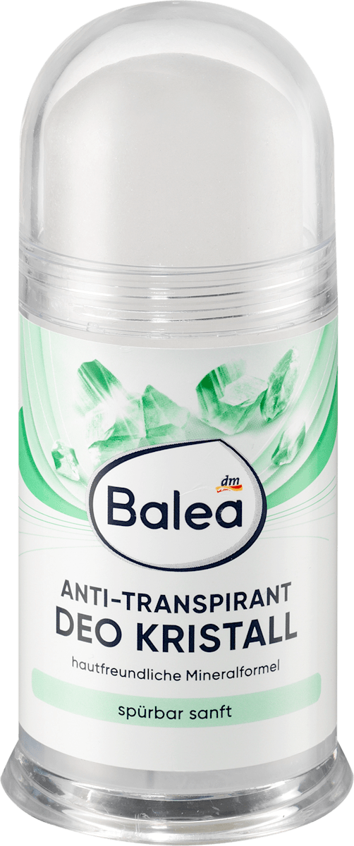 Balea antitranspirant deo krystal, 100 g | dm.cz