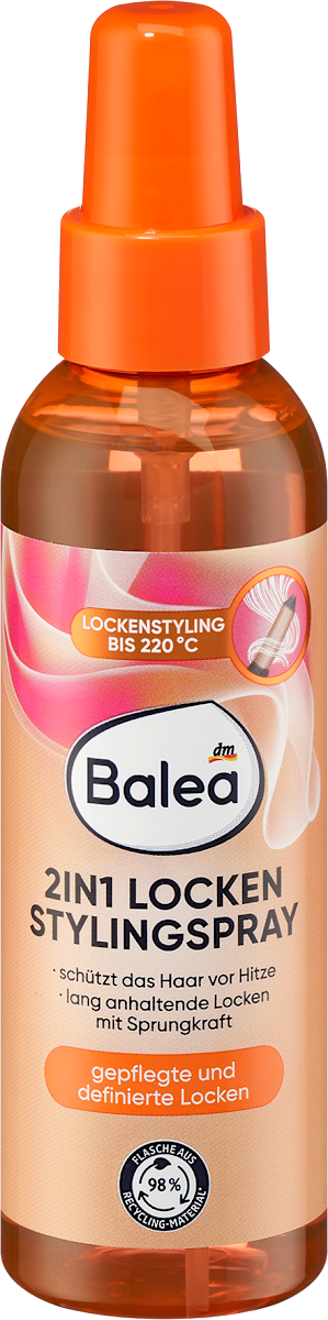 Balea Hitzeschutzspray 2in1 Locken&Styling, 150 ml dauerhaft günstig ...