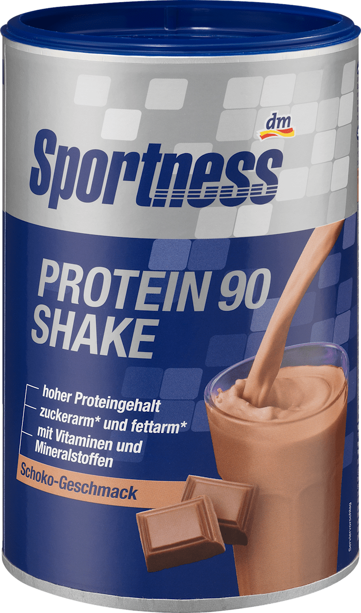 Sportness Proteinpulver, Protein Shake 90, Schoko Geschmack, 350 g ...