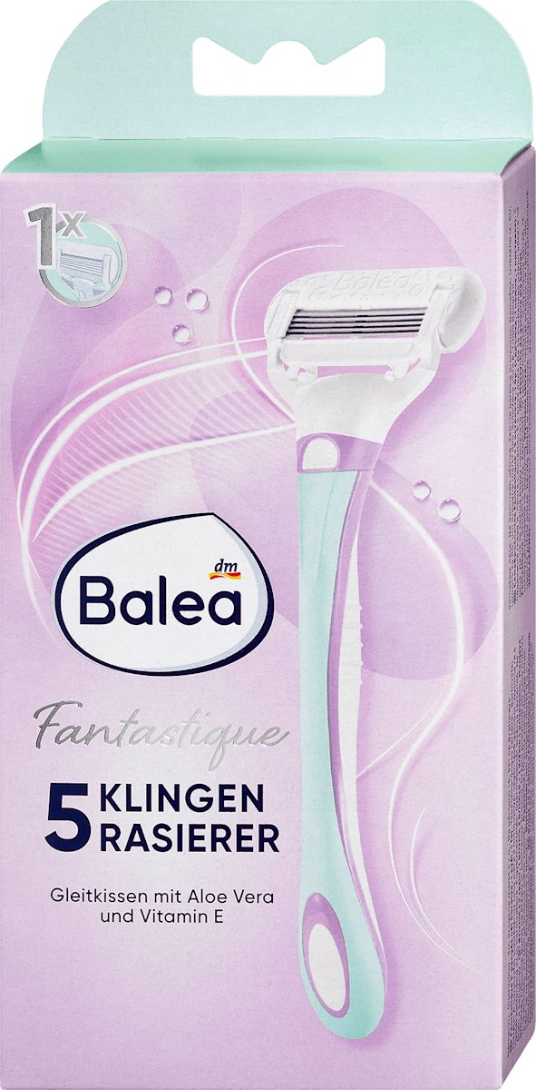 Balea Rasierer Fantastique 5-Klingen, 1 St dauerhaft günstig online ...