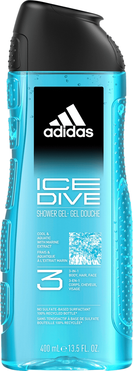 adidas Duschgel Men Ice Dive 3in1, 400 ml dauerhaft günstig online ...