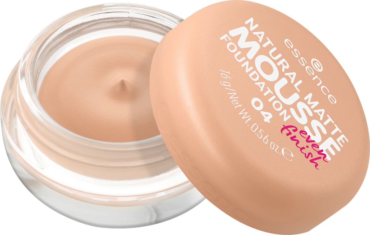 essence Natural Matte Mousse puder – 04, 16 g | dm.hr