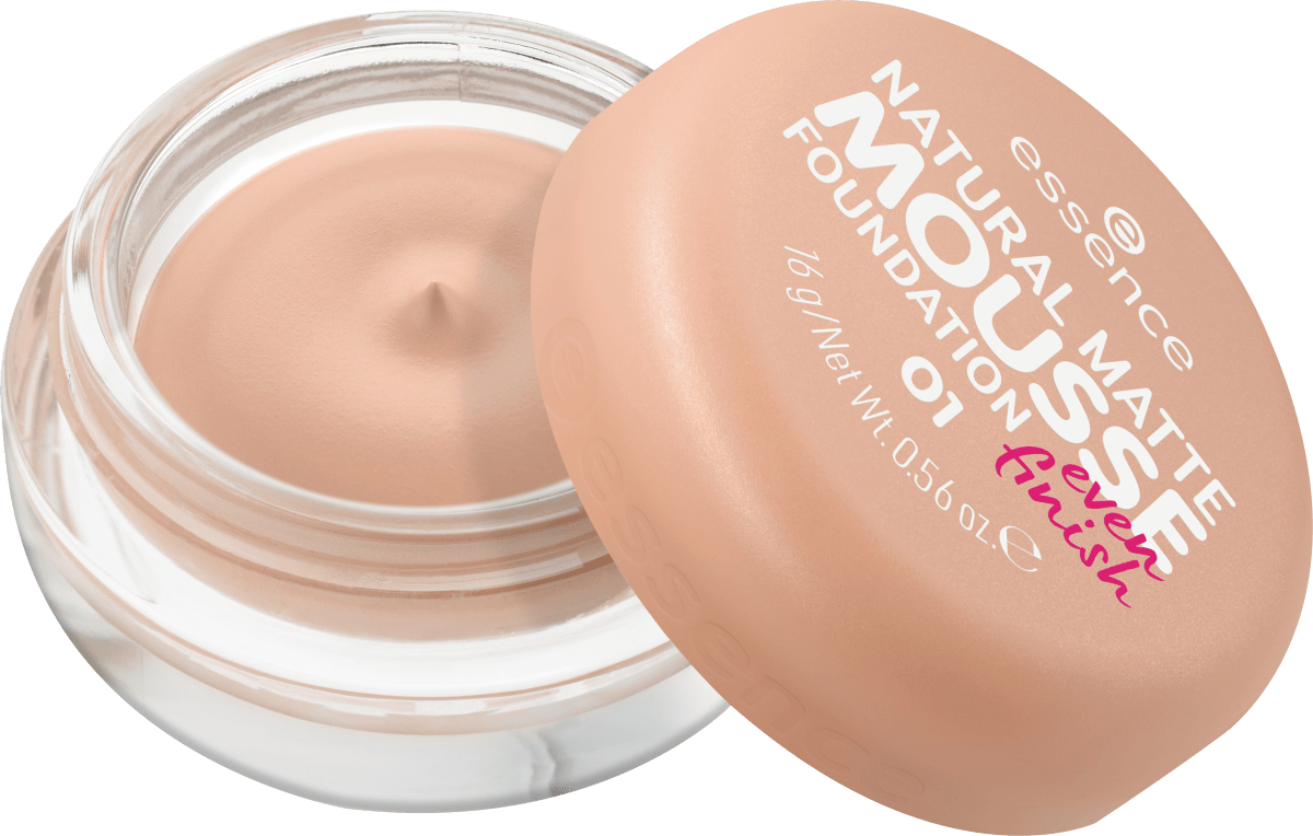 essence Foundation Natural Matte Mousse 01, 16 g | dm.at