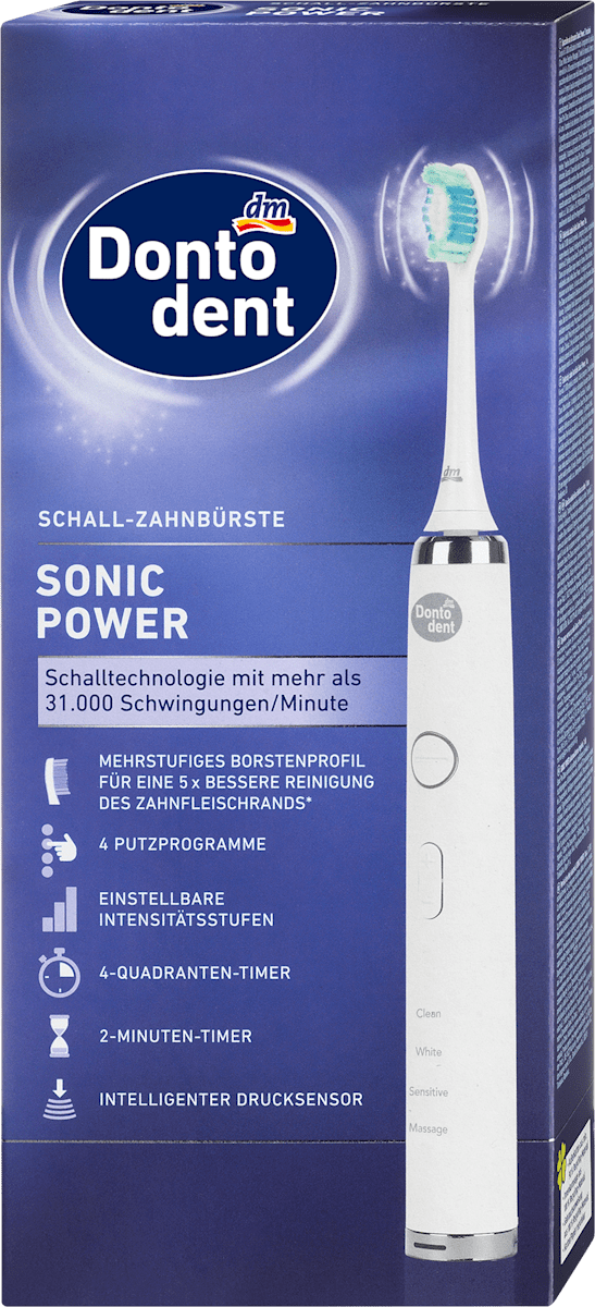 Dontodent Elektrische Schallzahnbürste Sonic Power, 1 St | dm.at