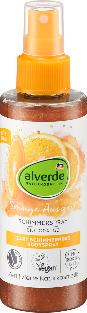 alverde NATURKOSMETIK Spray Schimmer Sonnige Auszeit, 150 ml | dm.at