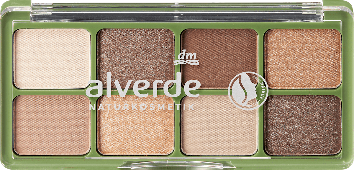 alverde NATURKOSMETIK Lidschattenpalette 50 Nude Glam, 1 St | dm.at