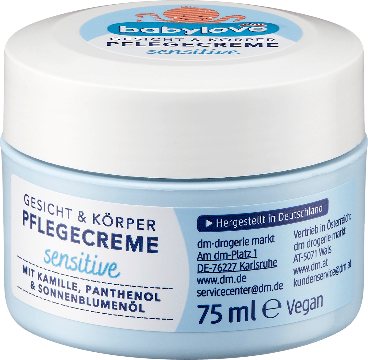 babylove Baby Pflegecreme sensitive, 75 ml dauerhaft günstig online ...