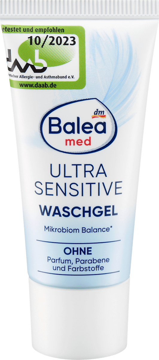 Balea Med Измиващ гел за лице Ultra Sensitive 20 Ml Dm България