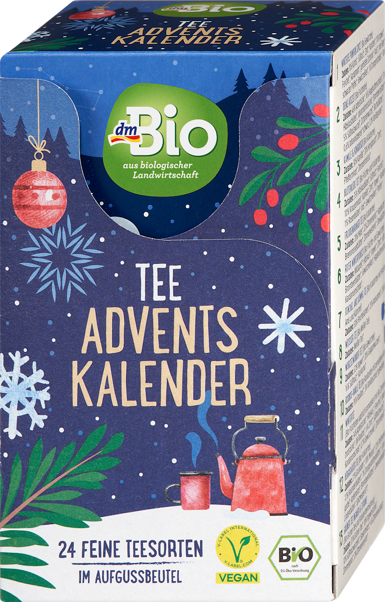 dmBio Adventskalender 2024, Tee, 1 St dauerhaft günstig online kaufen | dm.de