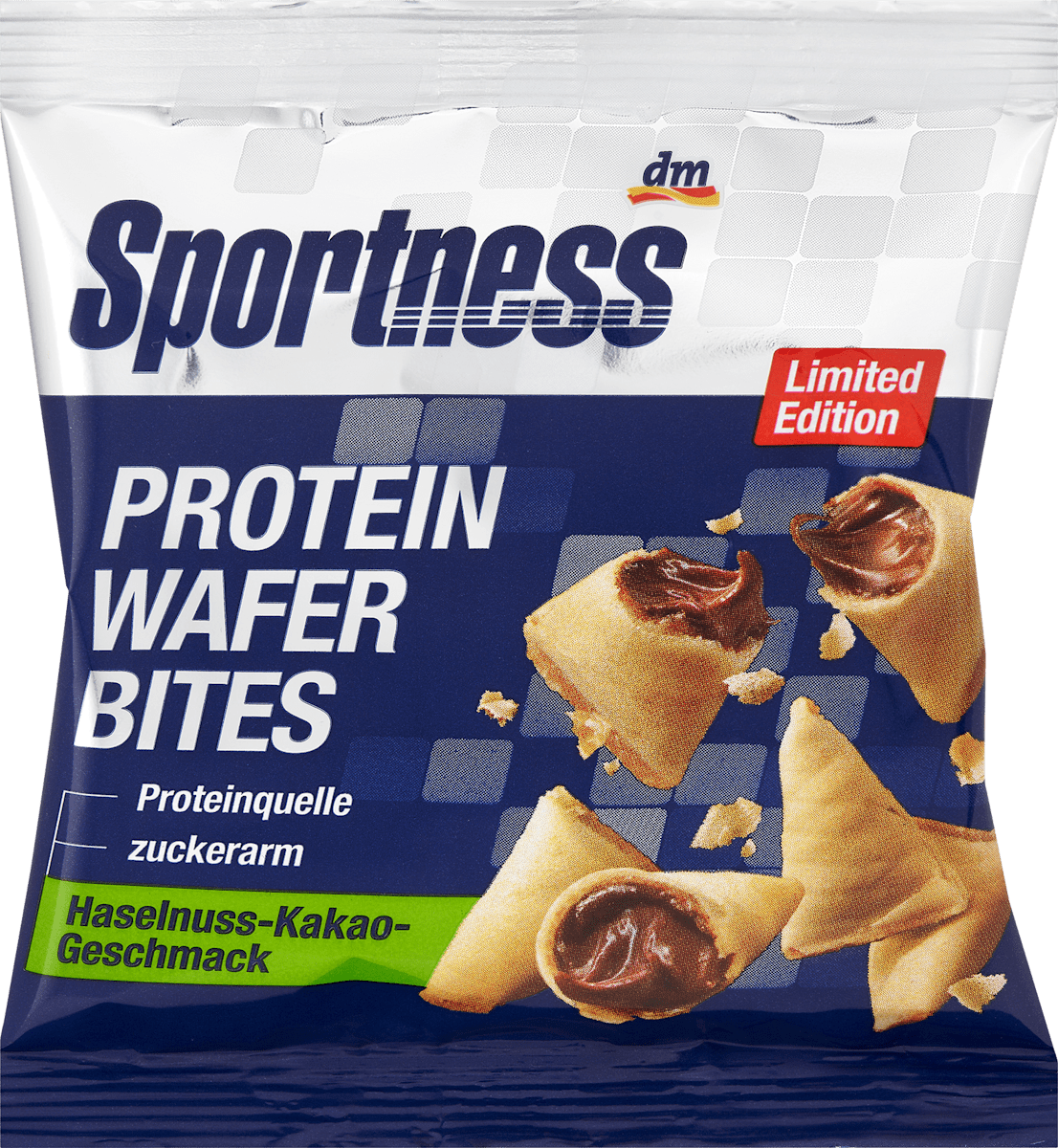 Sportness Protein Wafer Bites, Haselnuss-Kakao Geschmack, 30 g ...