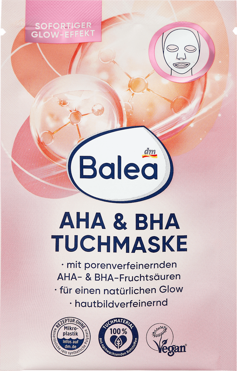 Balea Tuchmaske AHA & BHA, 1 St | dm.at