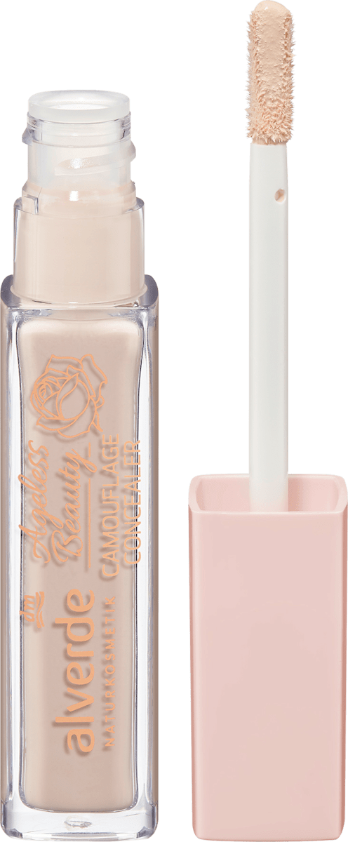 alverde NATURKOSMETIK Camouflage-Concealer 01 Sand, 8 ml dauerhaft ...