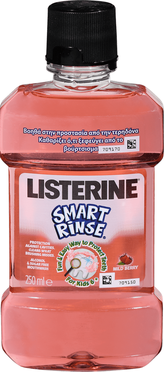 LISTERINE Apă de gură Smart Rinse, 250 ml | dm.ro
