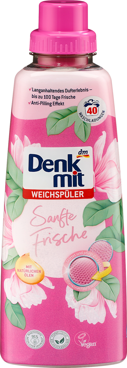 Denkmit Weichspüler sanfte Frische, 40 Wl | dm.at