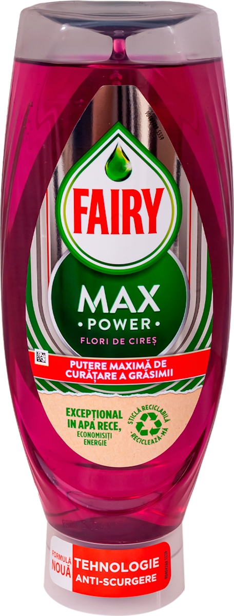FAIRY MAX POWER tečni detergent za sudove - Cherry Blossom, 650 ml | dm.rs