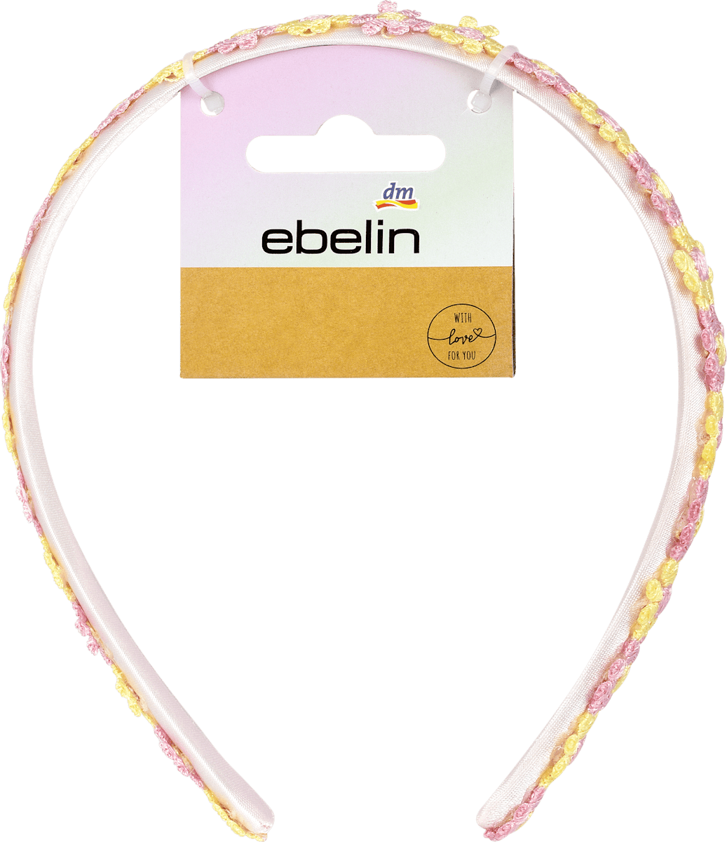 ebelin Detská čelenka do vlasov - kvety, 1 ks | mojadm.sk