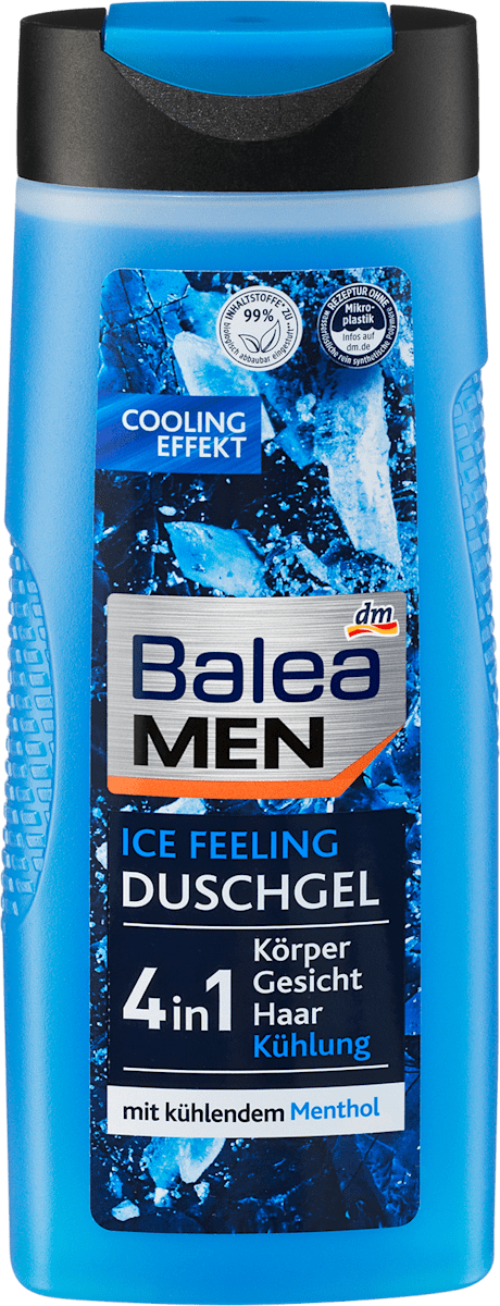 Balea MEN Gel de duș ICE FEELING, 300 ml | dm.ro