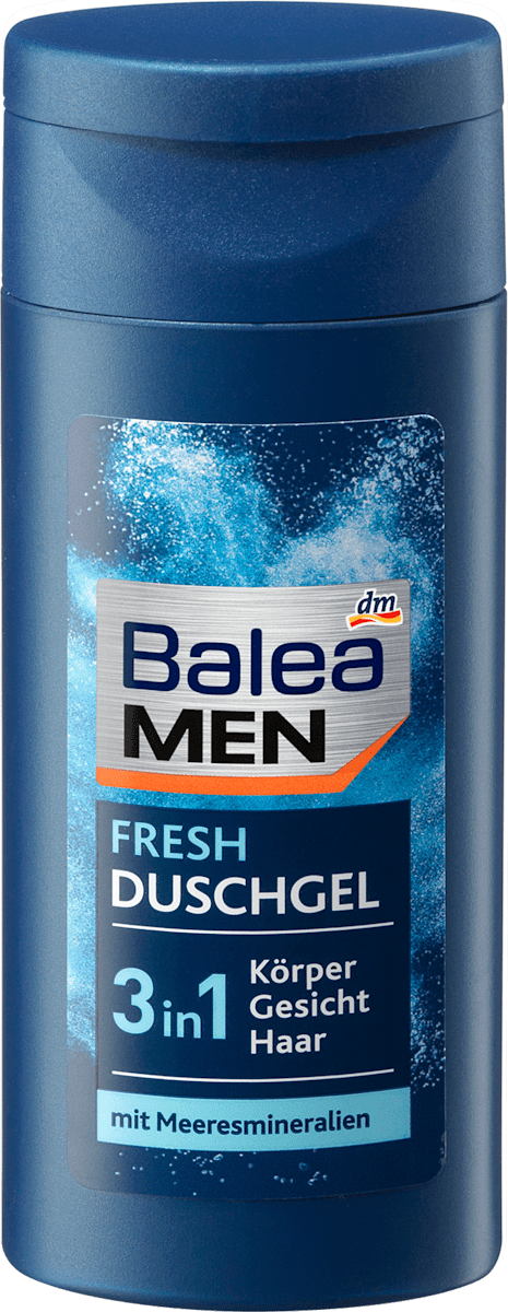 Balea MEN Fresh gel za tuširanje 3u1, 50 ml | dm.rs