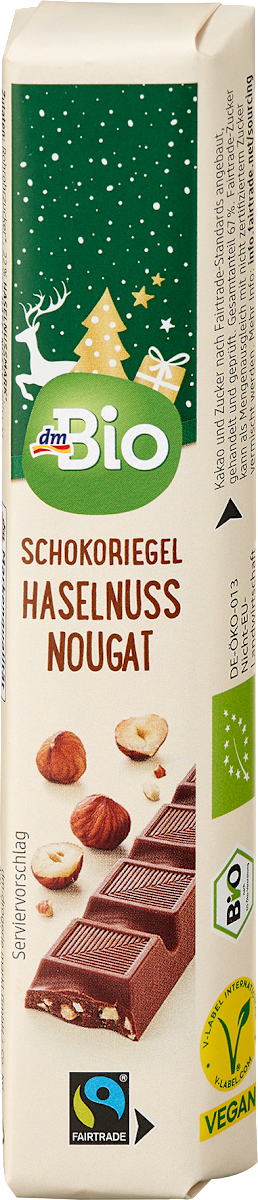 dmBio Schokoriegel Haselnuss-Nougat, 40 g dauerhaft günstig online ...