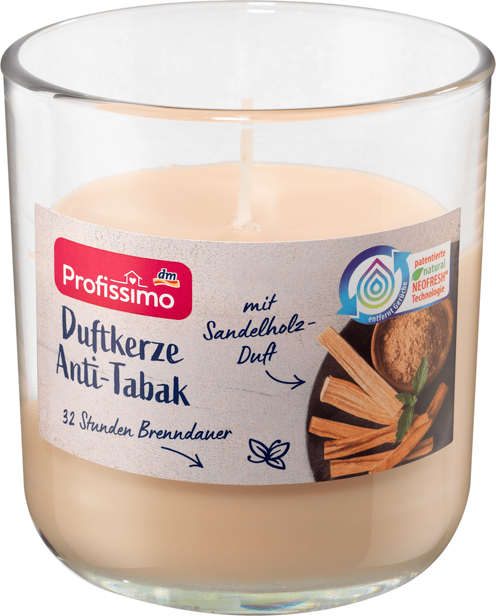 Profissimo Duftkerze im Glas Anti Tabak, 1 St dauerhaft günstig online ...