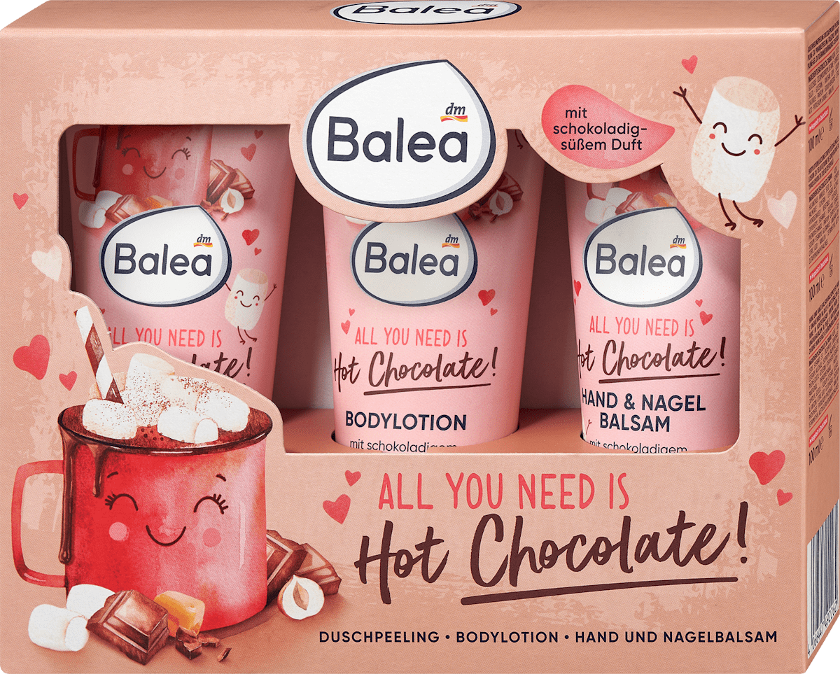 Balea ALL YOU NEED IS Hot Chocolate! poklon set, 300 ml | dm.rs