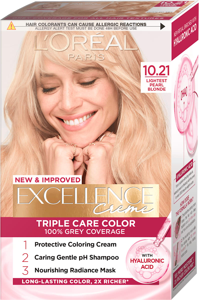 L OREAL PARiS Boja za kosu 10.21 Lightest Pearl Blonde 1 kom dm.rs