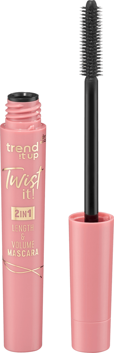 trend !t up Mascara Twist it! 2in1 Length & Volume, 8 ml dauerhaft ...