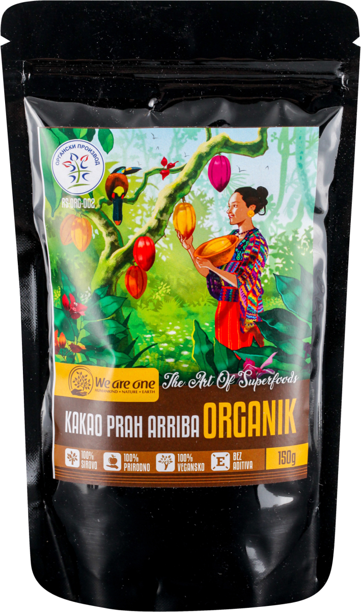 We are one KAKAO PRAH ARRIBA ORGANIK, 150 g | dm.rs