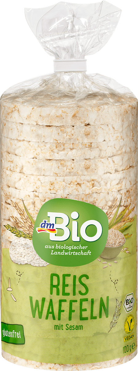 dmBio Reiswaffeln, Sesam, 100 g dauerhaft günstig online kaufen | dm.de