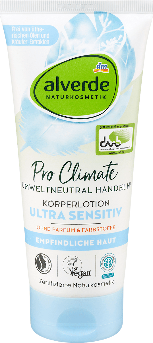 alverde NATURKOSMETIK Pro Climate ULTRA SENSITIV losion za telo, 200 ml | dm.rs