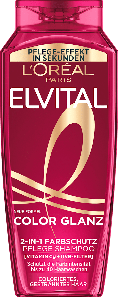 L'ORÉAL PARiS ELVITAL Shampoo & Conditioner 2in1 Color Glanz, 250 ml dauerhaft günstig online ...