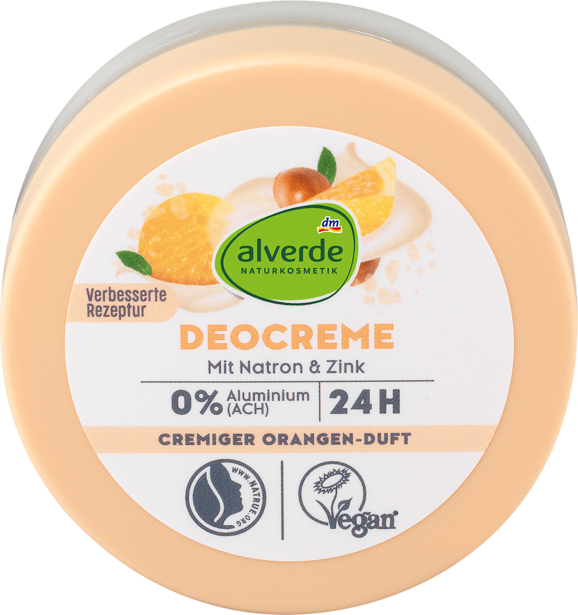alverde NATURKOSMETIK Dezodorant v obliki kreme z natronom in cinkom, z ...