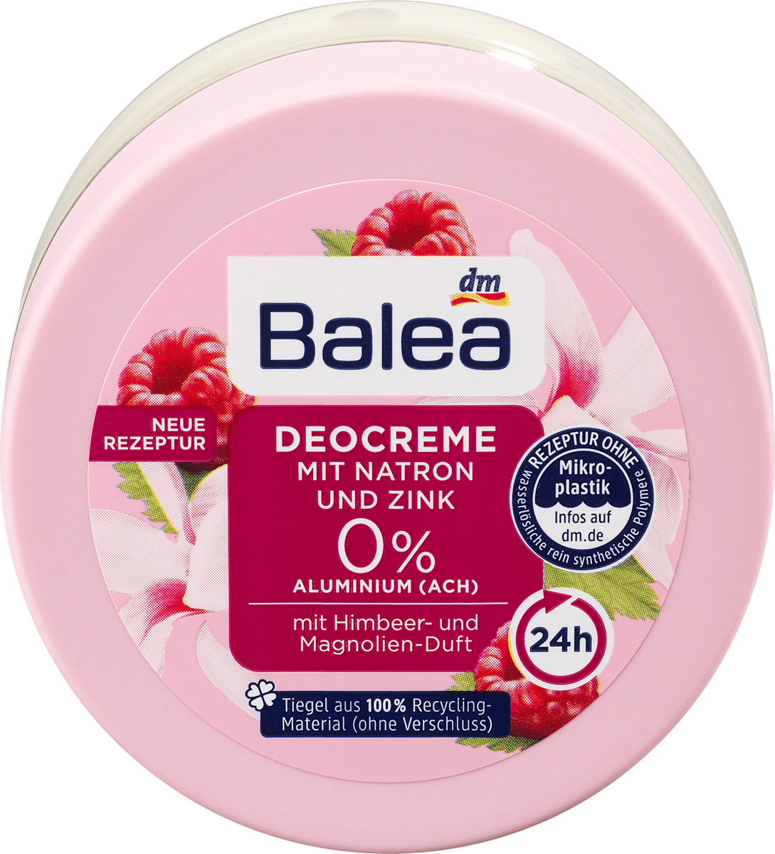 Balea Deodorant v obliki kreme z vonjem maline in magnolije, 50 ml | dm.si